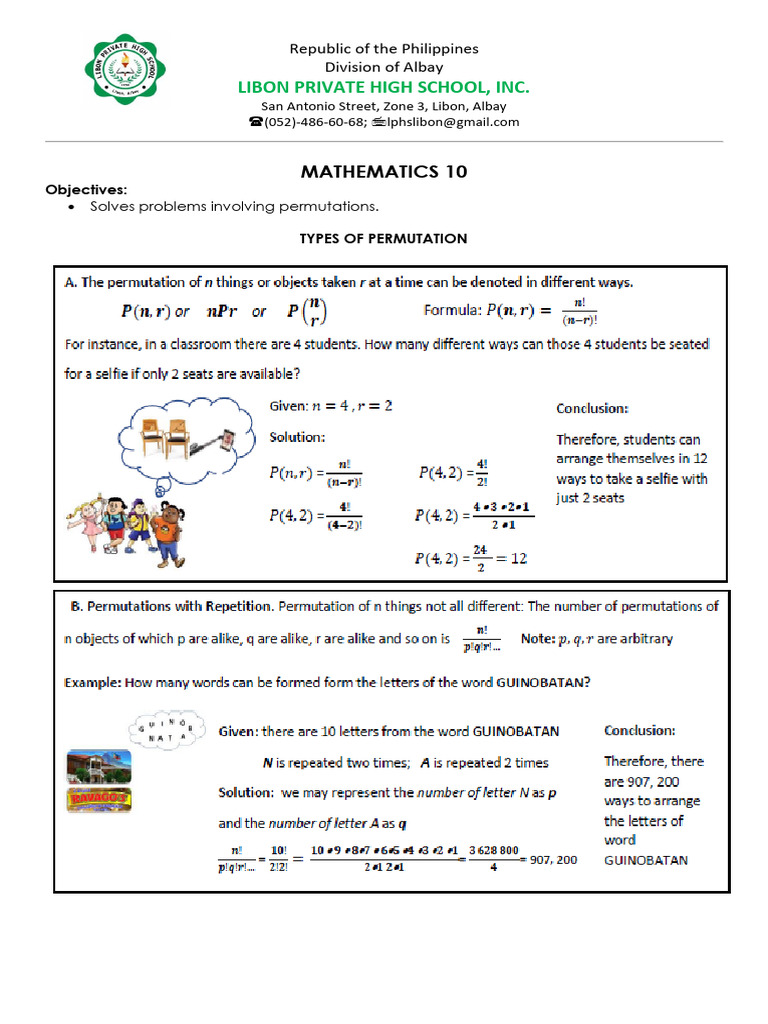 Las - Math - Gr10-Day 2 | PDF