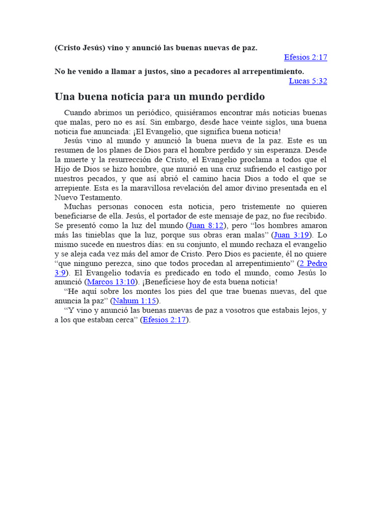 Devocional 12 de Enero | PDF