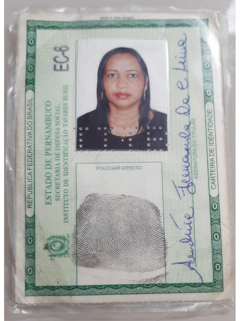 RG Andreia Fernanda | PDF
