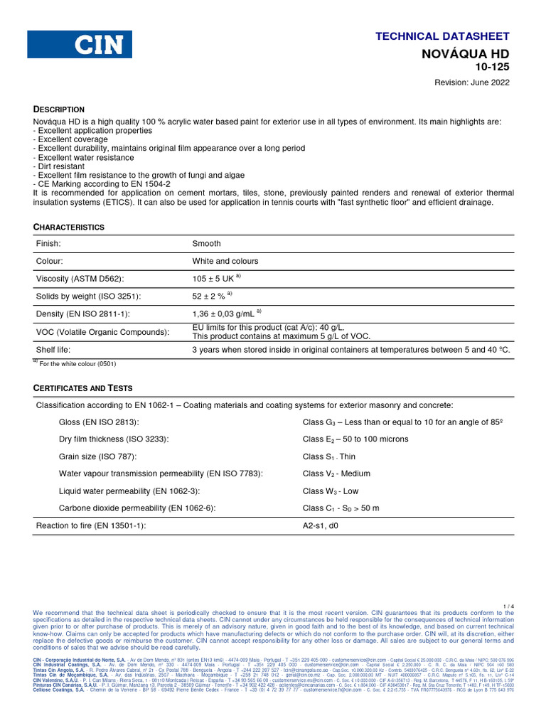 Dec Cin BT en | PDF | Paint | Color