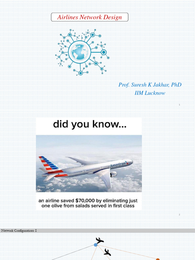 Airline Network Design | PDF