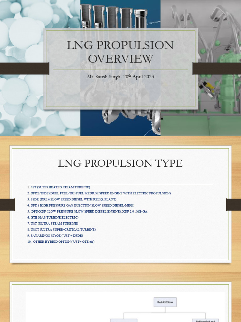 LNG Propulsion Overview Apr 2023 | PDF | Technology & Engineering