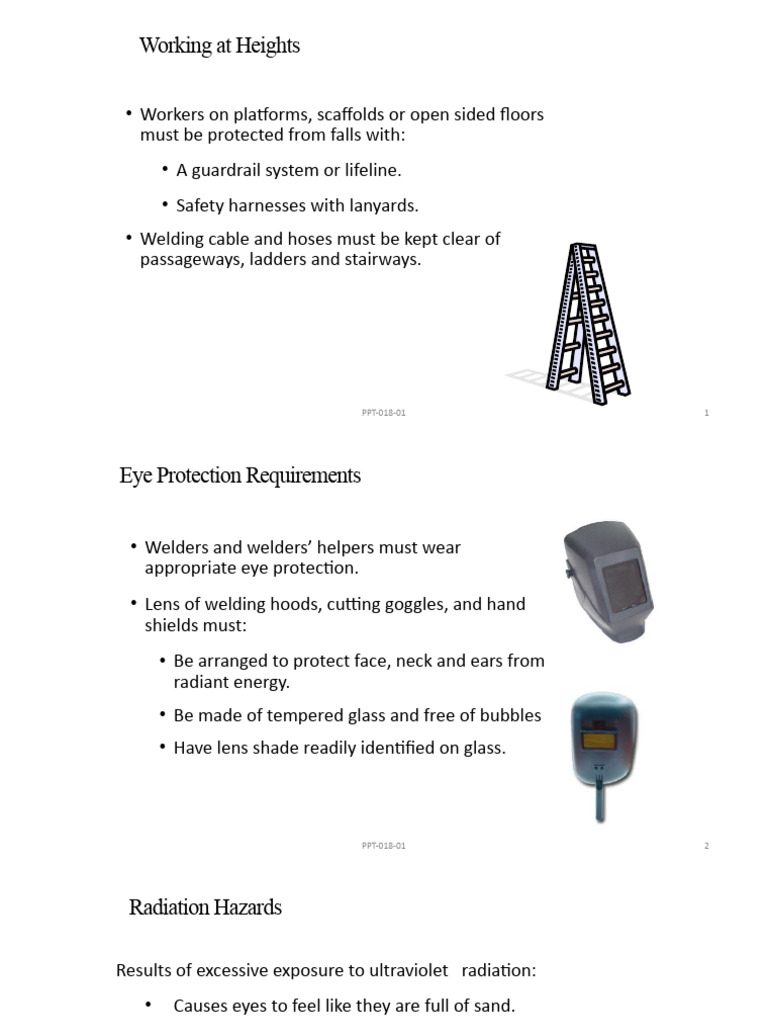 Hot Work PPT 2 | PDF | Gases | Chemical Substances