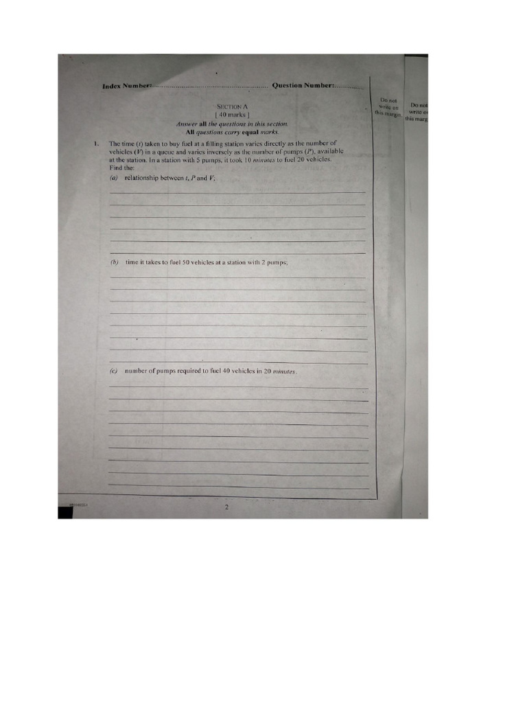 Mathematics Wassce 2024 SC Final Marking Scheme Compiled by Exam ...