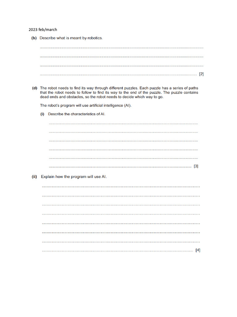 Chapter 6 Questions | PDF