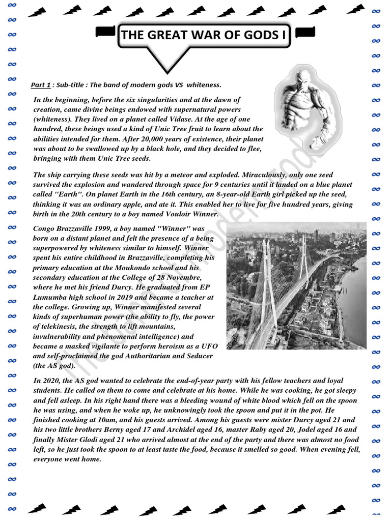 New Mythology 1 The Band of Modern Gods Chapter 1, The Whitness VS ...