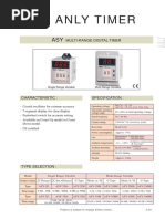 Trane TTA Installation and Operation Manual | PDF | Thermostat | Switch