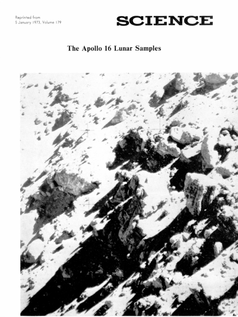Apollo 16 Lunar Samples Analysis | PDF | Apollo Program | Moon