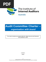 (IIA) IPPF 2024 - Model Internal Audit Charter Tool | PDF | Internal ...