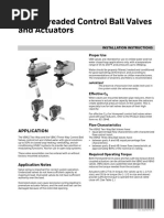Flowserve CV Tables | PDF | Valve | Machines