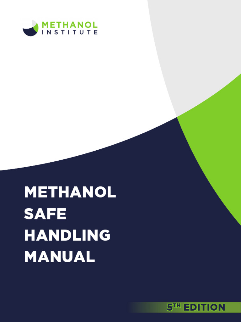 Methanol Safe Handling Manual 5th Ed. | PDF | Ethanol | Methanol