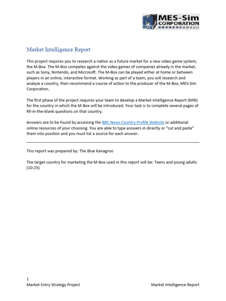 MIR Template Filled Out | PDF | Australia | Gross Domestic Product