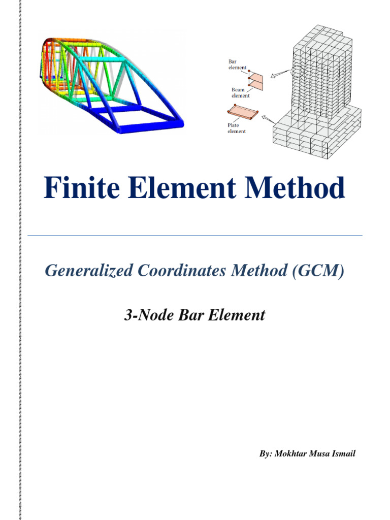 Tut (2) - Finite Element, 3-Node Bar Element (GCM) | PDF | Stress (Mechanics) | Finite Element ...