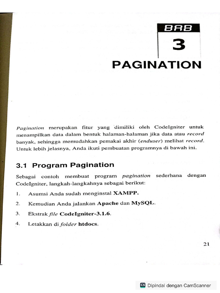 Bab III-XII Codigniter | PDF