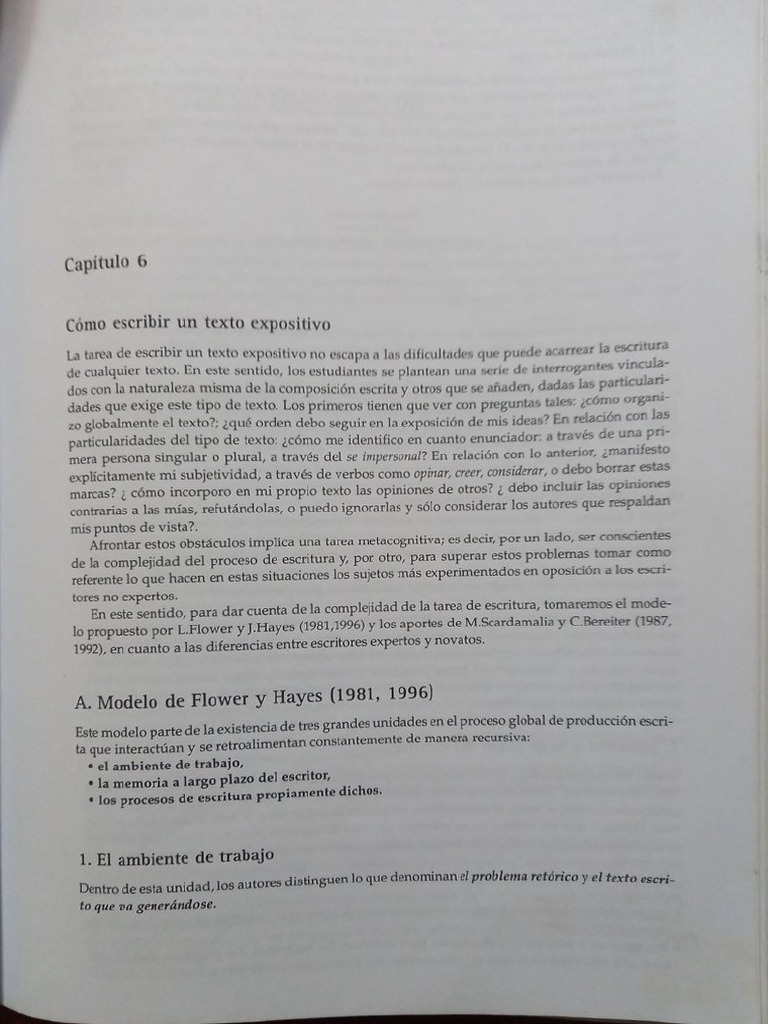 Cómo Escribir Un Texto Exp225 | PDF