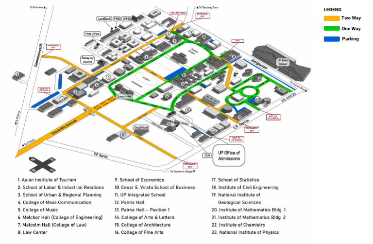UPD Map | PDF