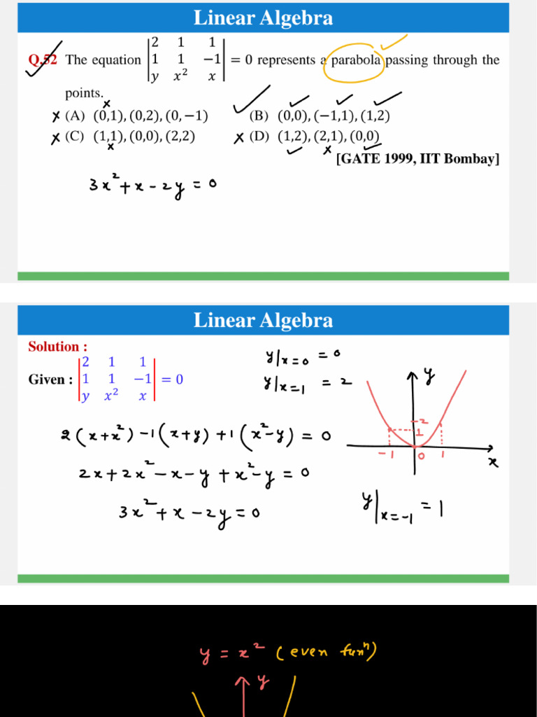 L06 Engineering Mathematics Determinant (Part 03) | PDF