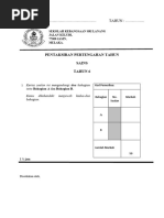 Uasa SN THN 6 Set 2 2024 2025 by Cikgu Gorgeous | PDF