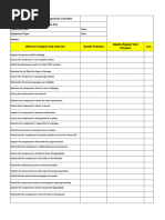 Telehandler Updated Daily Inspection Checklist | PDF