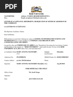 Convocation Invitation Letter | PDF