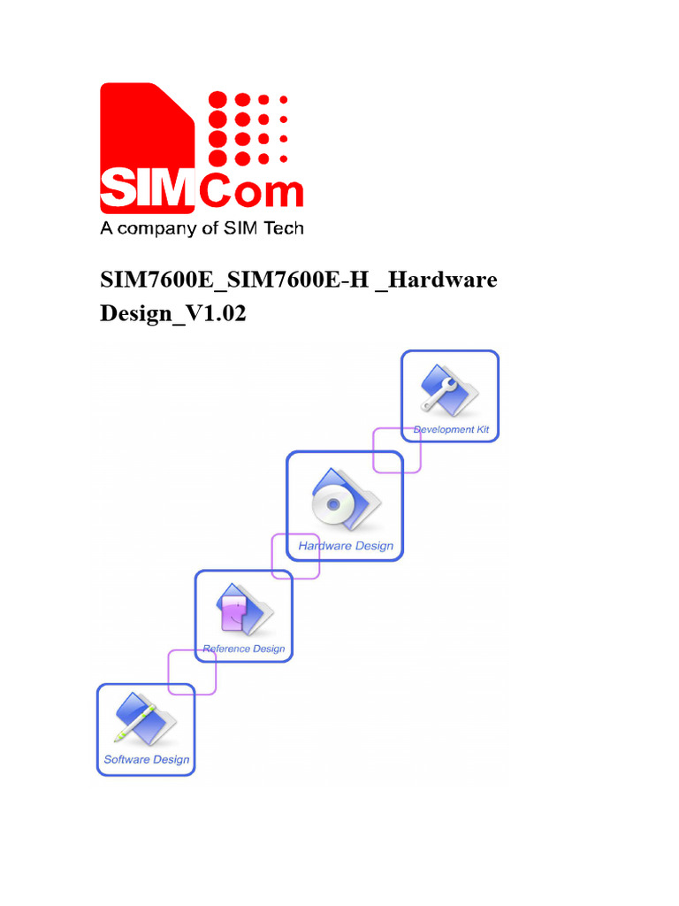 SIM7600E SIM7600E-H Hardware Design V1.02 | PDF | Lte ...