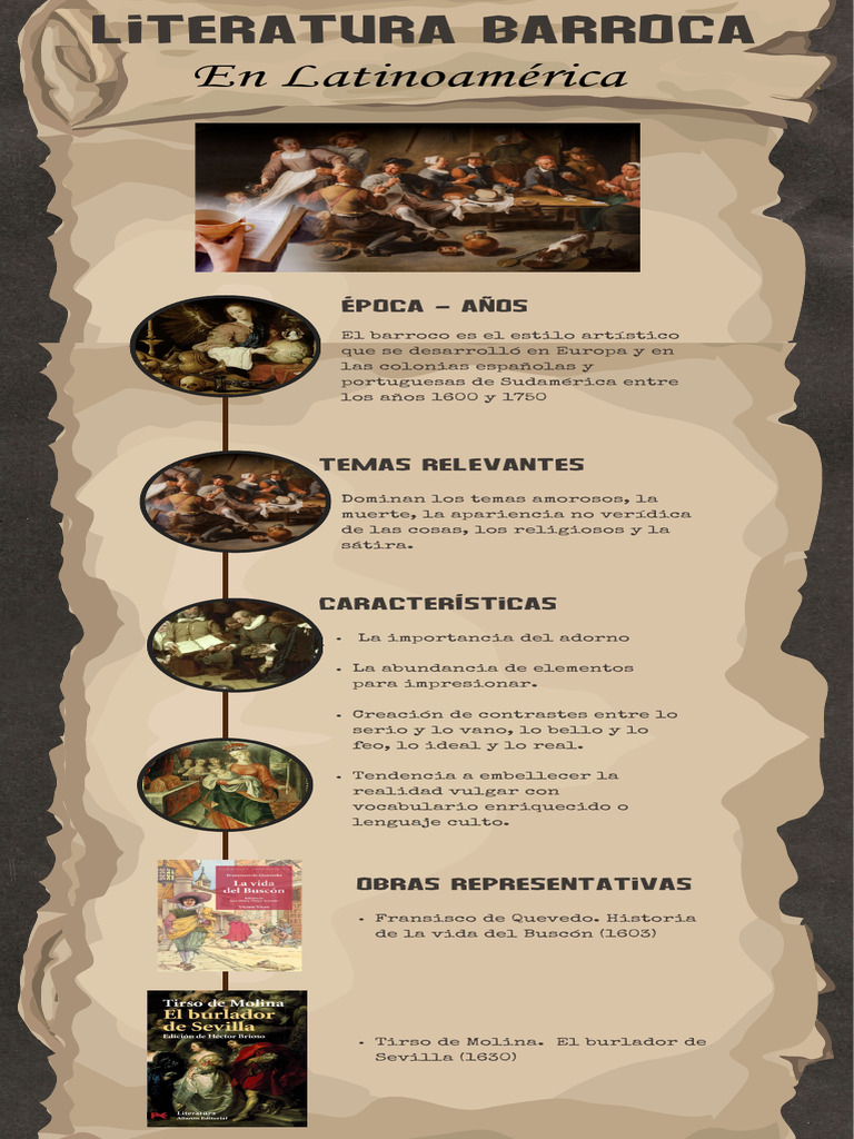 Literatura Barroca en Latinoamerica | PDF | Clásicos