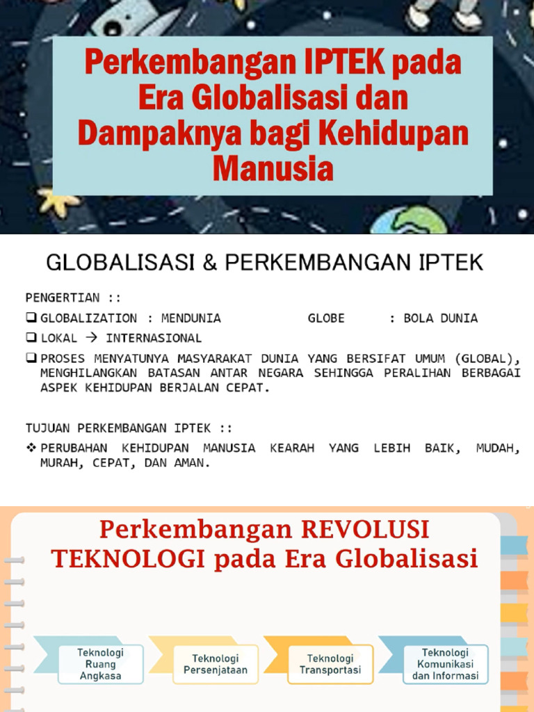 Perkembangan Iptek | PDF