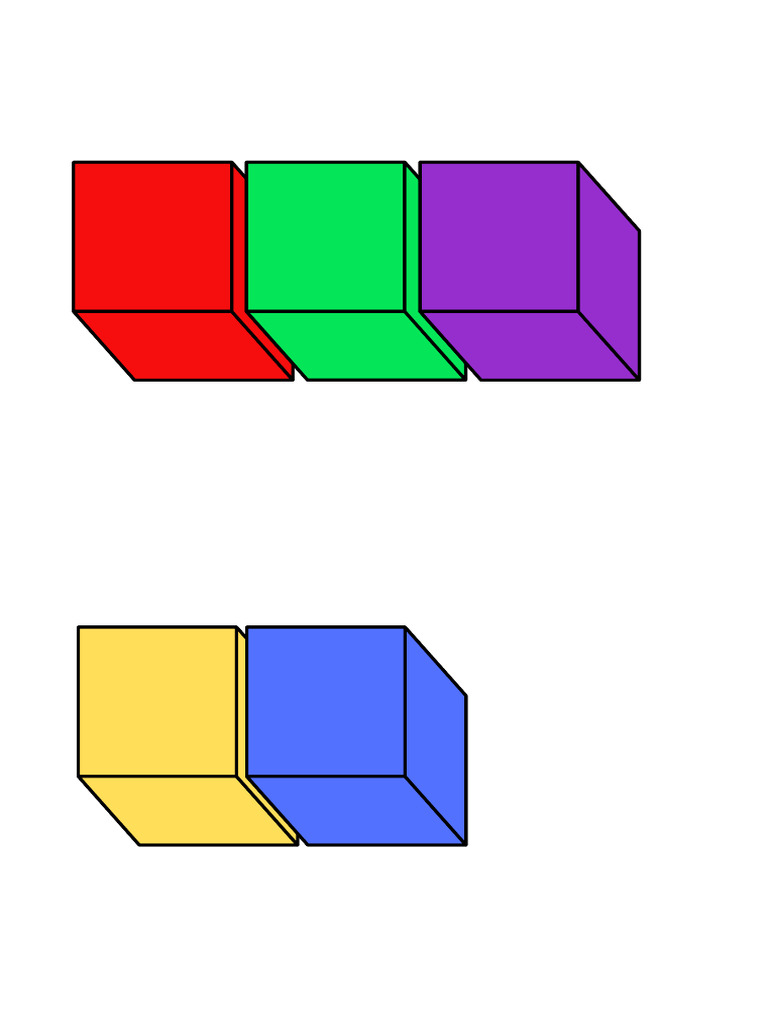 Cubos Colores Copiar | PDF