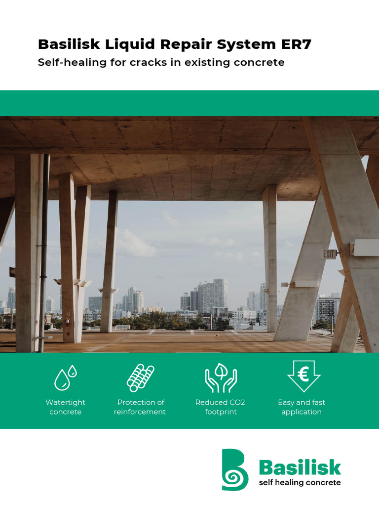 Basilisk Brochure - Liquid Repair System ER7 EN - v2022c | PDF | Concrete | Road Surface