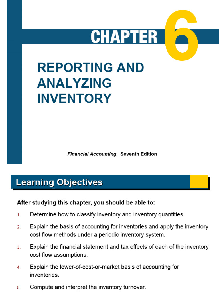 Chapter 6 StudyDeck (COGS) | PDF | Inventory | Cost Of Goods Sold