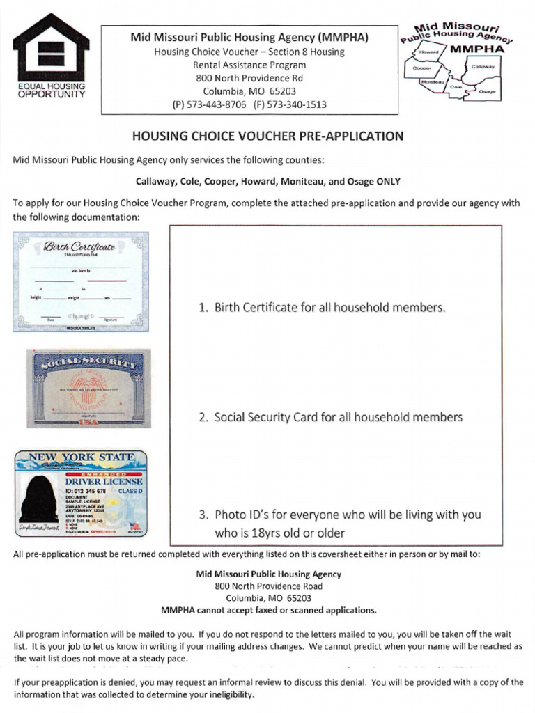 Housing Application | PDF