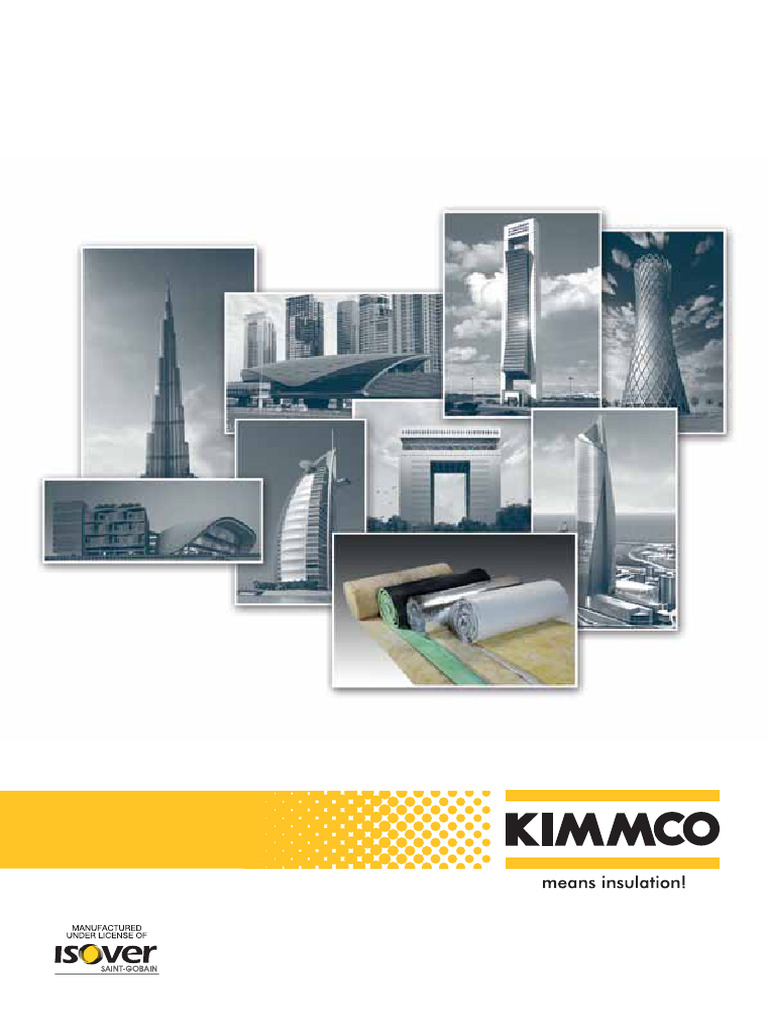 Kimmco Glasswool Insulation | PDF | Building Insulation | Sheet Metal