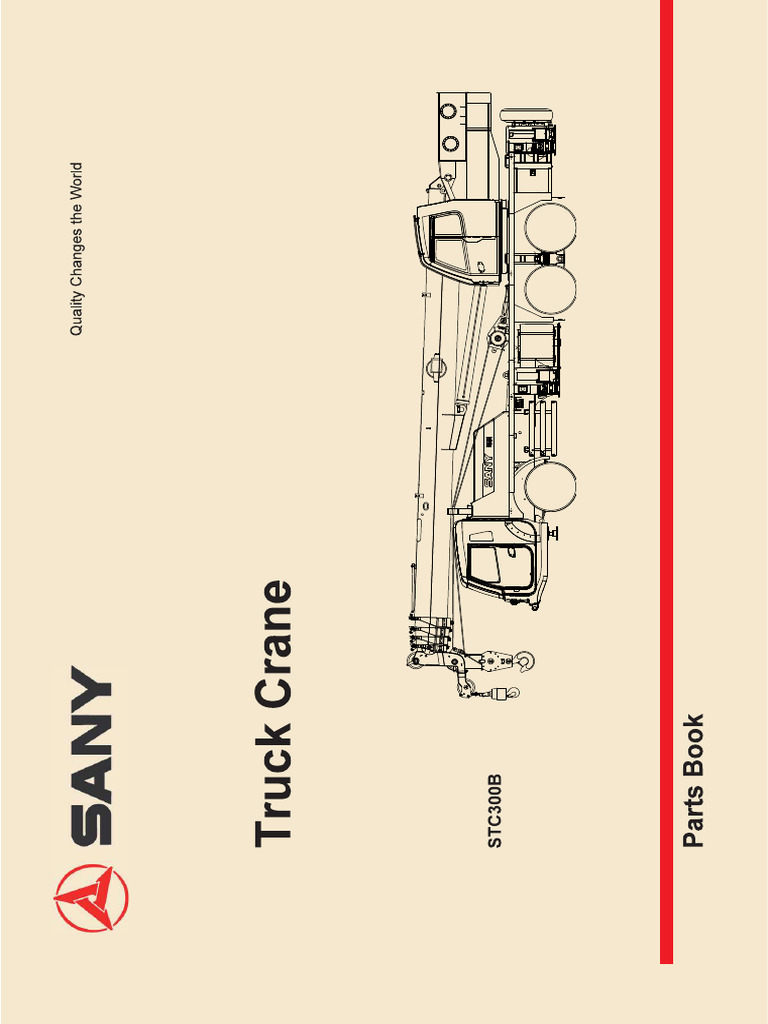 Catálogo Sany STC 300 Guindaste | PDF | Crane (Machine) | Computing