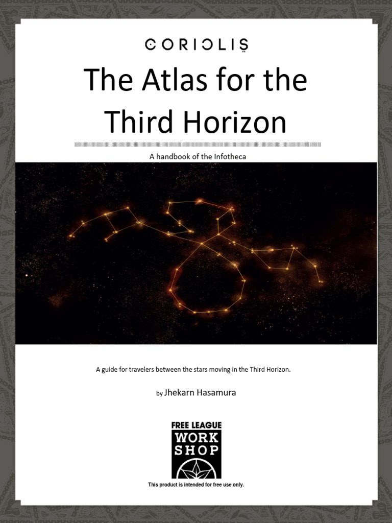 The Atlas For The Third Horizon V2 | PDF | Solar System | Astronomical Unit