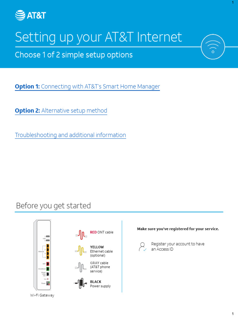 FTTP Fiber To The Prem Self Install Guide English Online | PDF | Fiber To The X | Wi Fi