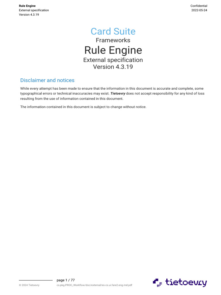 Rule Engine | PDF | Databases | Boolean Data Type