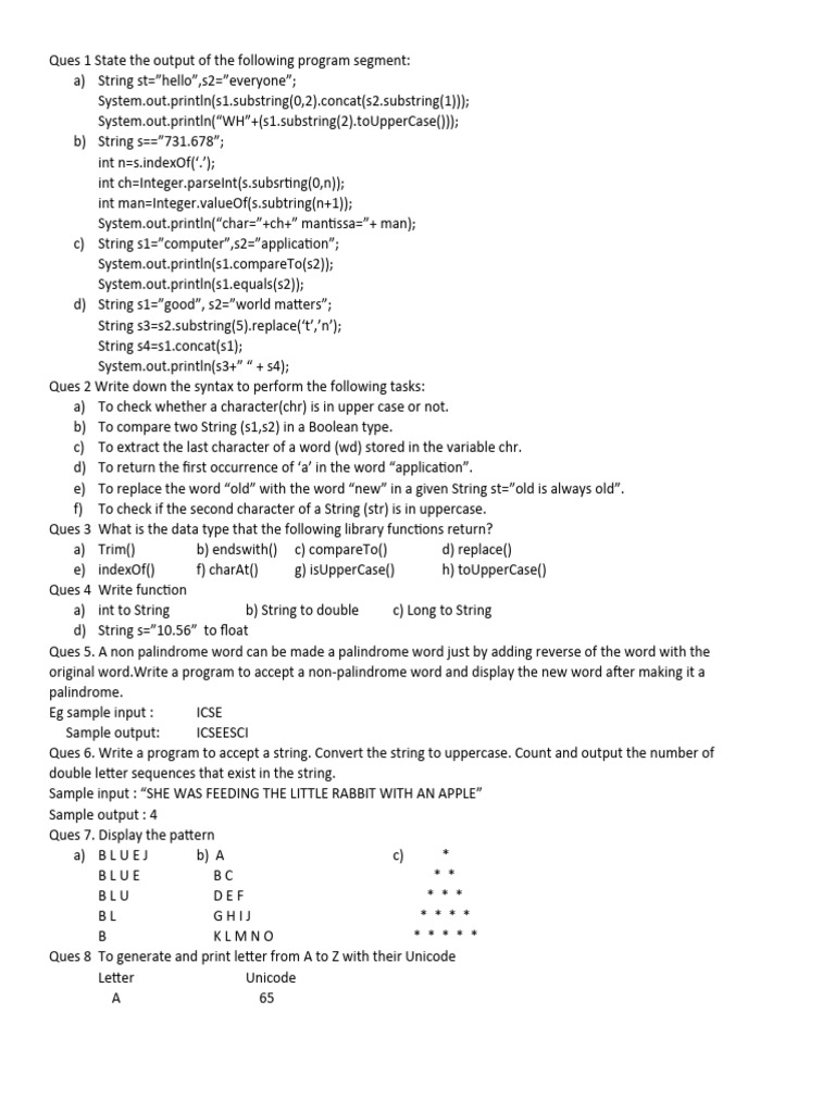 String Pdf String Computer Science Computer Data
