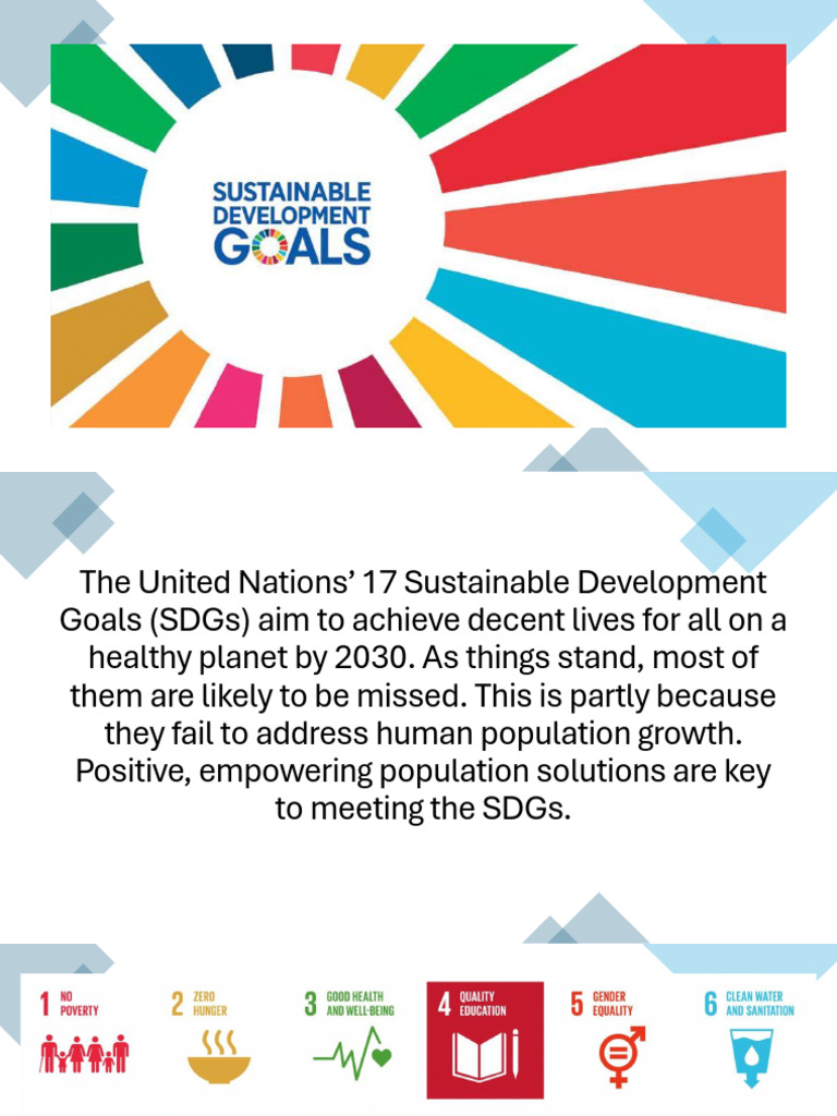 Sustainable Development Goals | PDF | Sustainability | Sustainable ...
