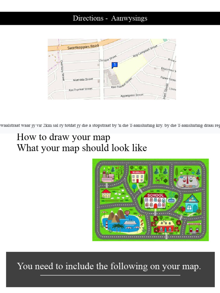 Direction PowerPoint Activity | PDF