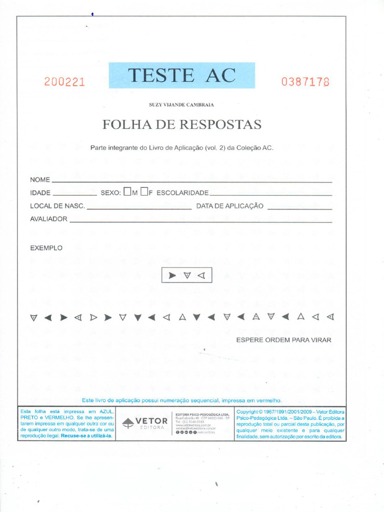 Teste Ac - Página 1 | PDF