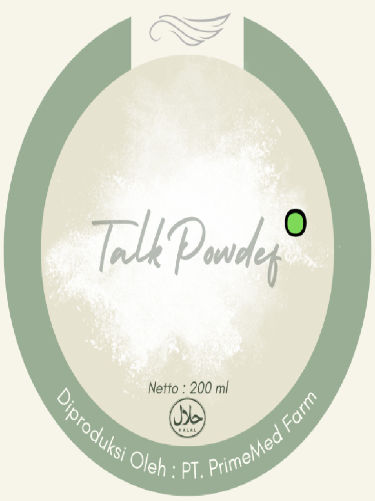 Label Lingkaran Hijau & Krem Ilustrasi Teh - 20240227 - 151219 - 0000 | PDF