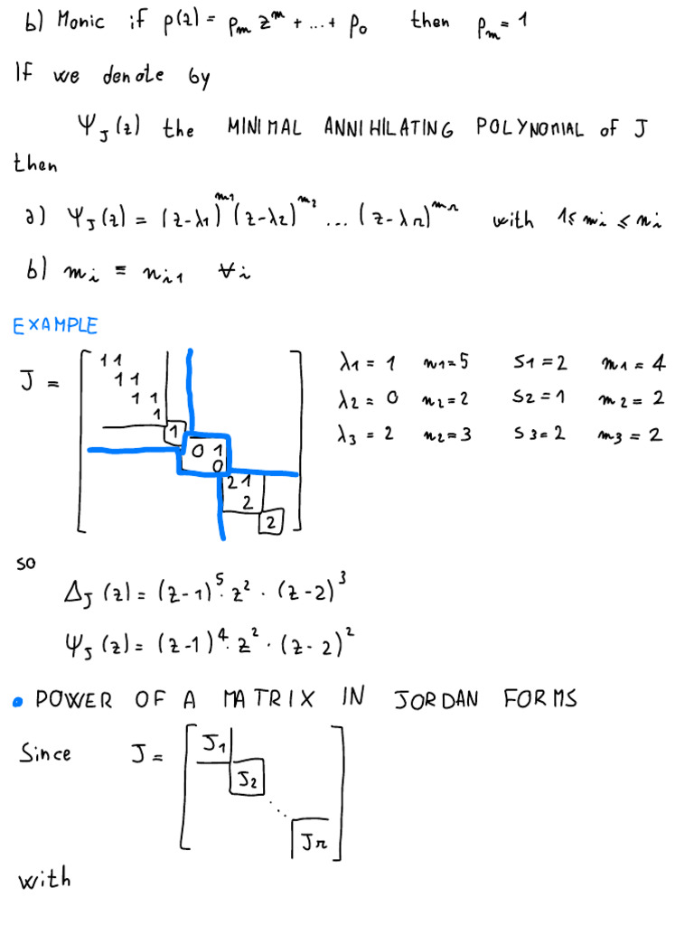 Systems - Theory - Note Copy (Dragged) 6 | PDF | Linear Algebra | Algebra