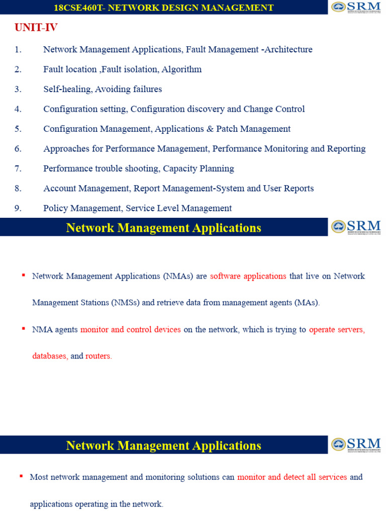 NDM UNIT-4 | PDF | Computer Network | Computing