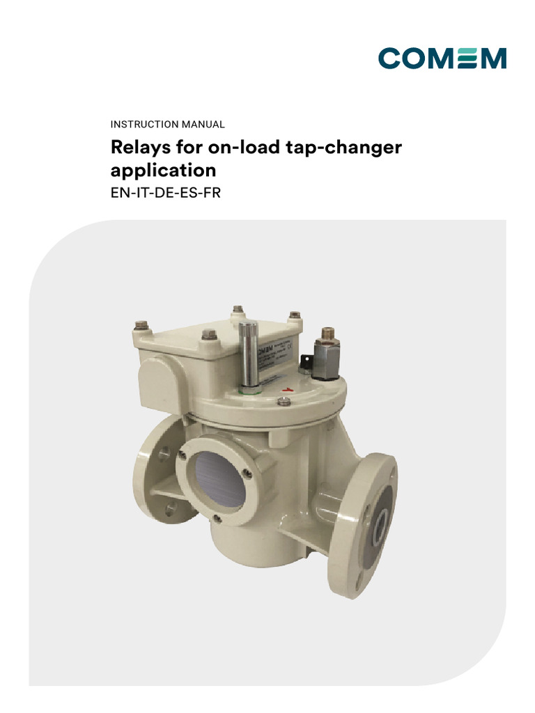 Rele de Flujo COMEME-ABB. | PDF | Relay | Pipe (Fluid Conveyance)