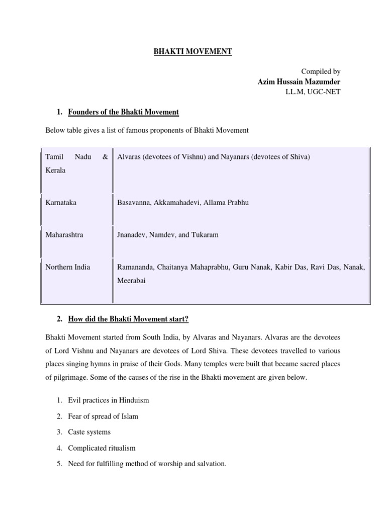 4 Medieval Bhaktism | PDF
