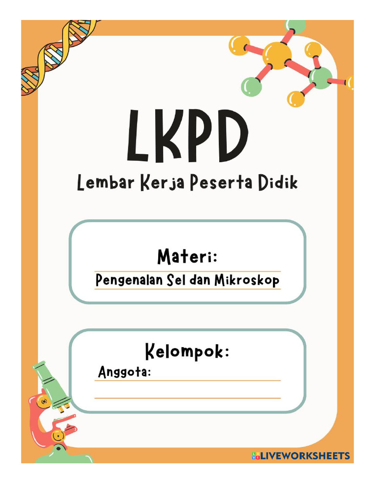 LKPD Mikroskop Dan Sel | PDF