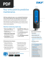 SKF QuickCollect Sensor - Manual | PDF | Bearing (Mechanical) | Mobile App