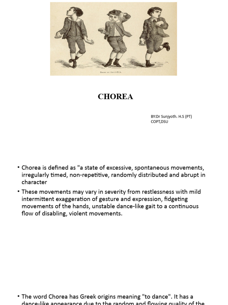 Chorea | PDF | Diseases And Disorders | Clinical Medicine