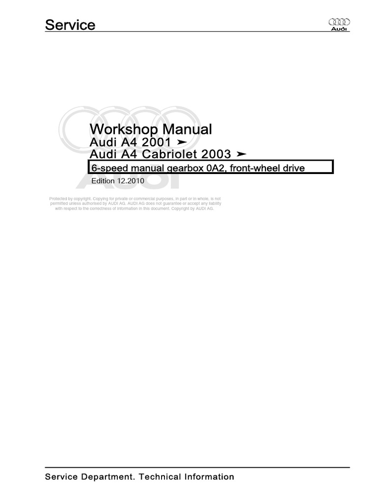 A0059188920-6-Speed Manual Gearbox 0A2 Front-Wheel Drive | PDF | Manual ...