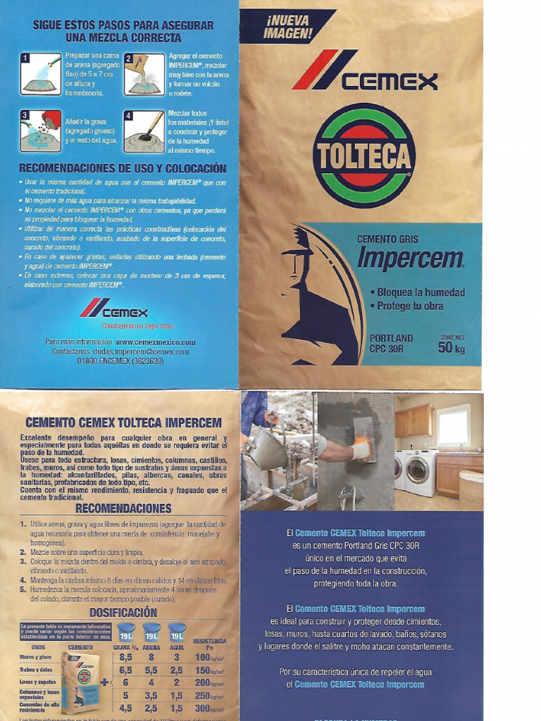 Cemento Tolteca 22 2 | PDF